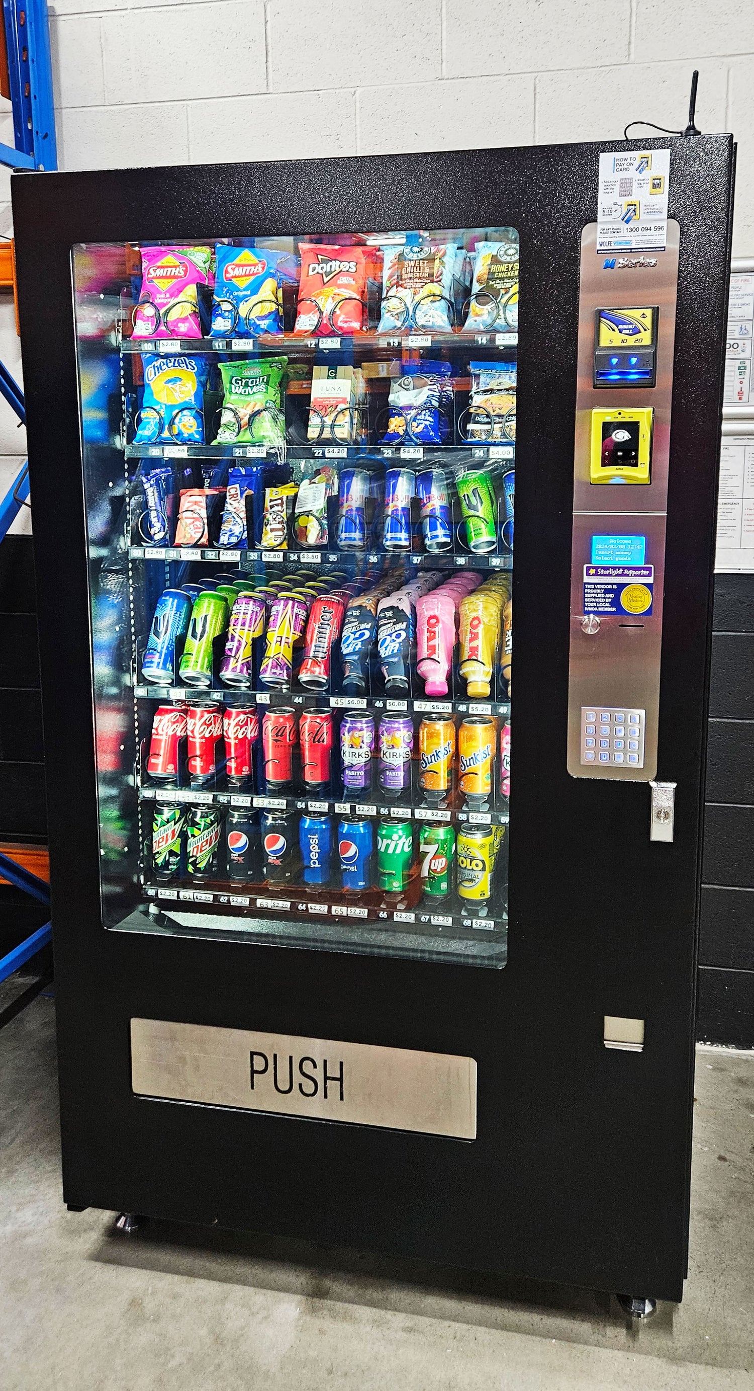 Free Vending Machines for your business - Andres Vending Machines AVM ...